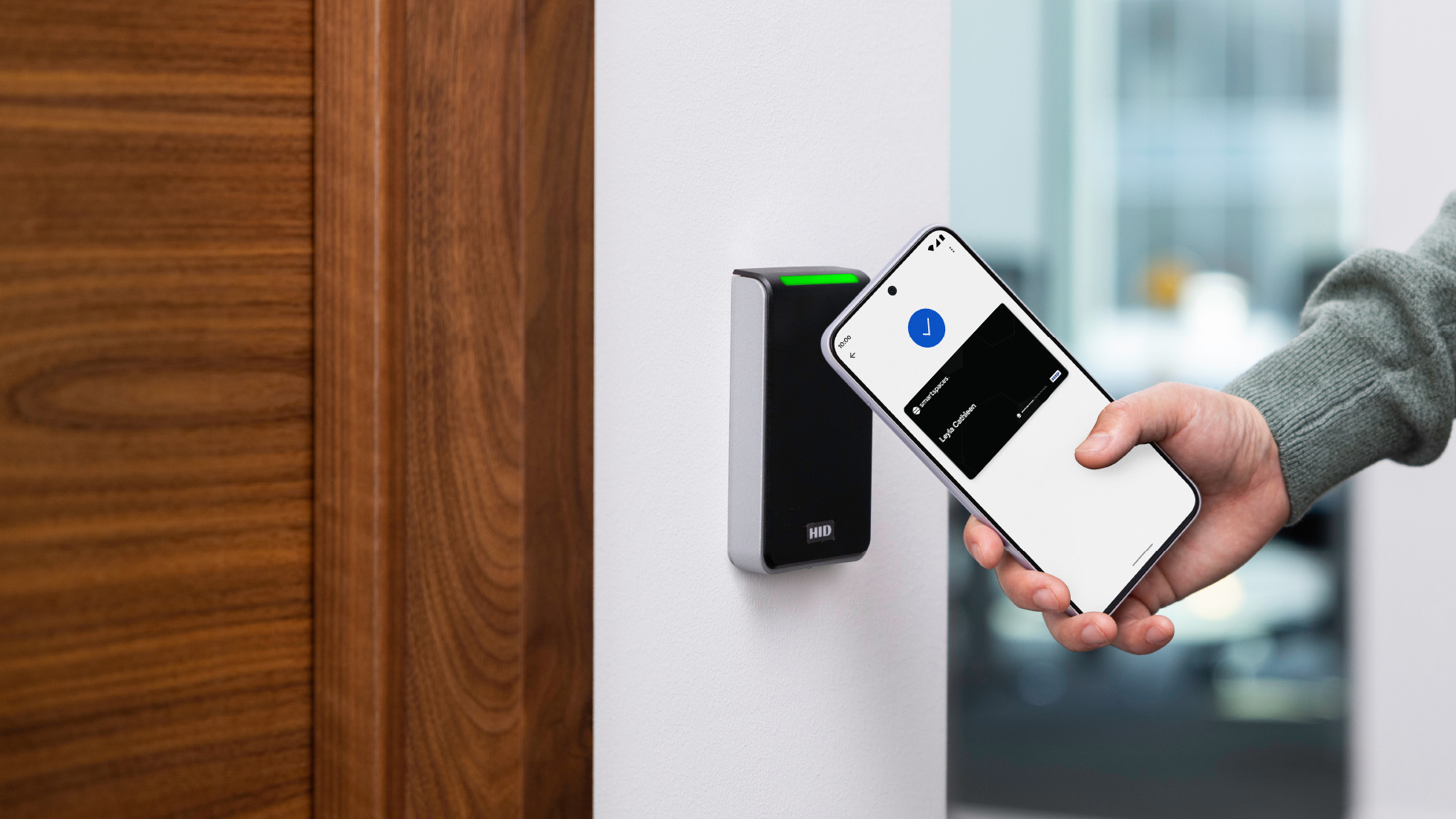 World’s first HID Google Wallet Access at Workspace | Smart Spaces